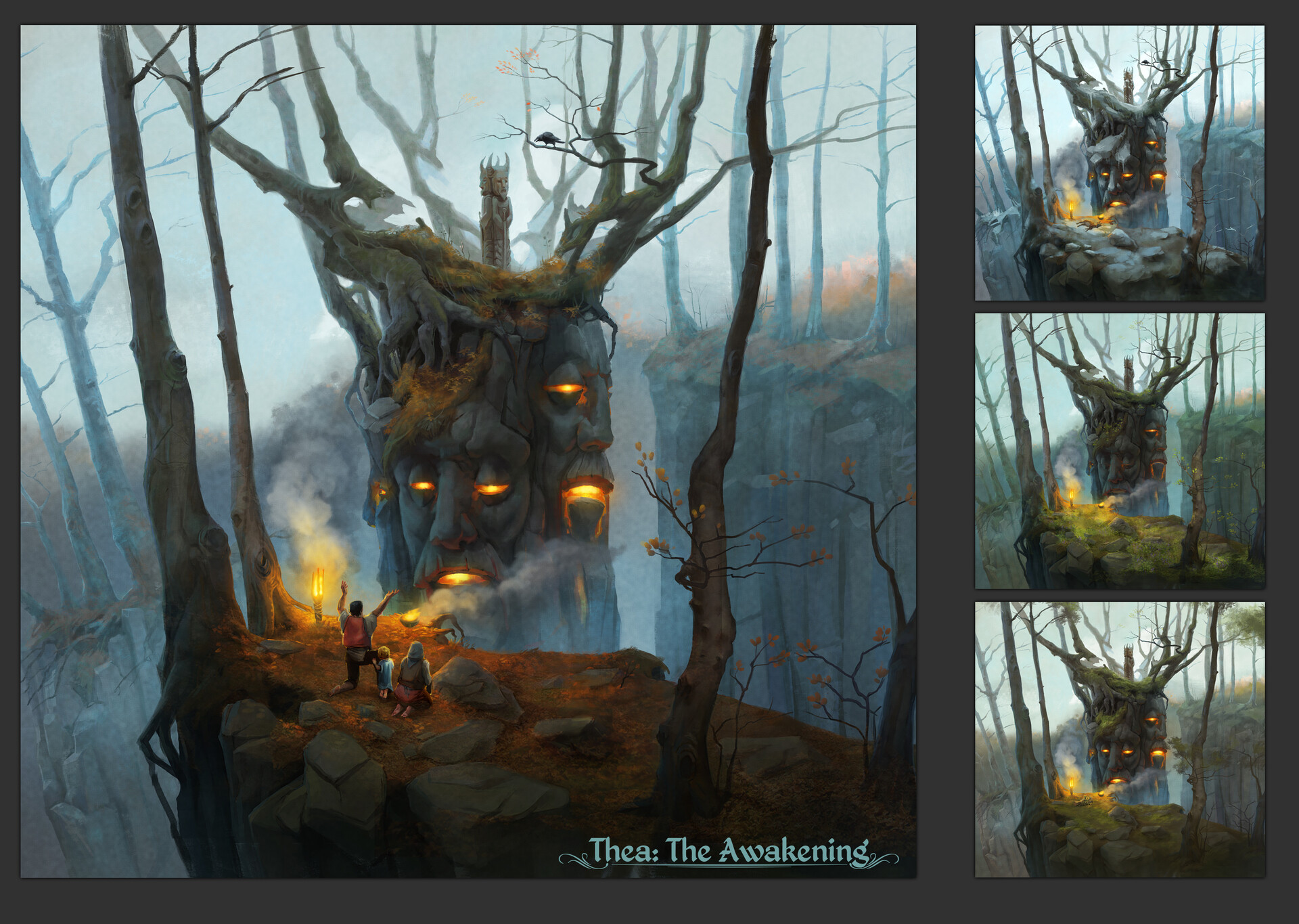 ArtStation - Slavic altar