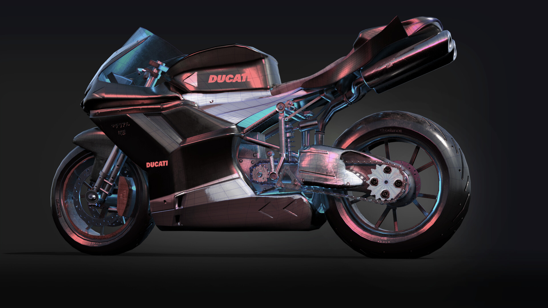 ArtStation - Ducati Motorcycle