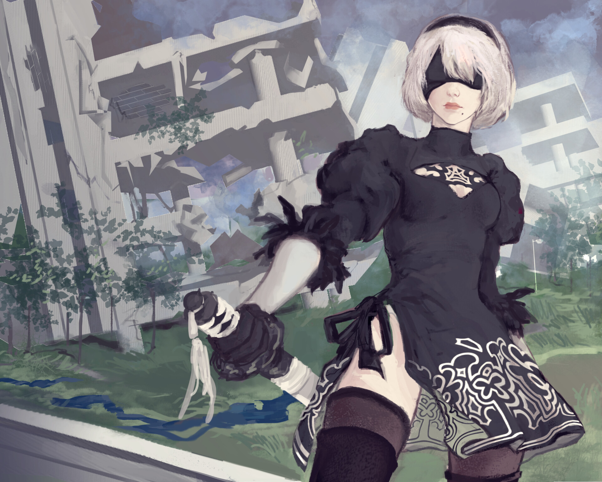 ArtStation - 2B fanart