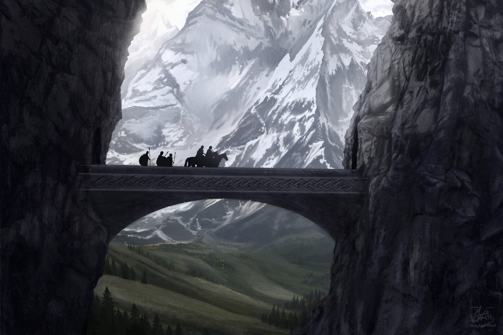 ArtStation - The Mountain Bridge