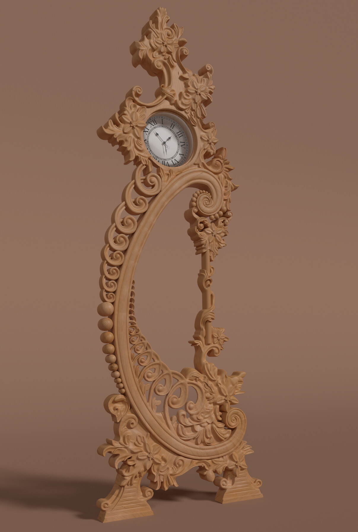 ArtStation - interior ornaments watch decor