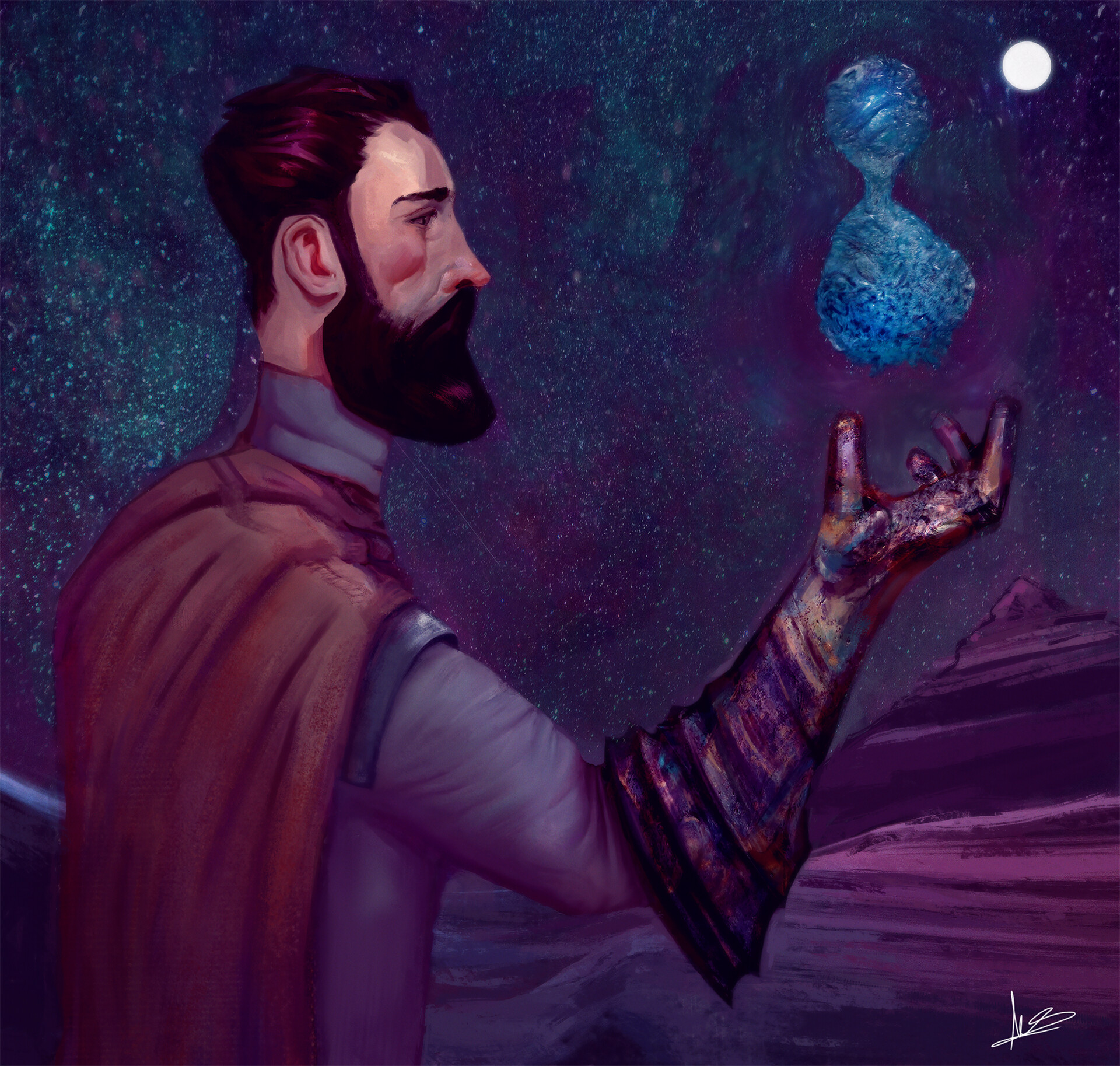 ArtStation - Water Gauntlet - William