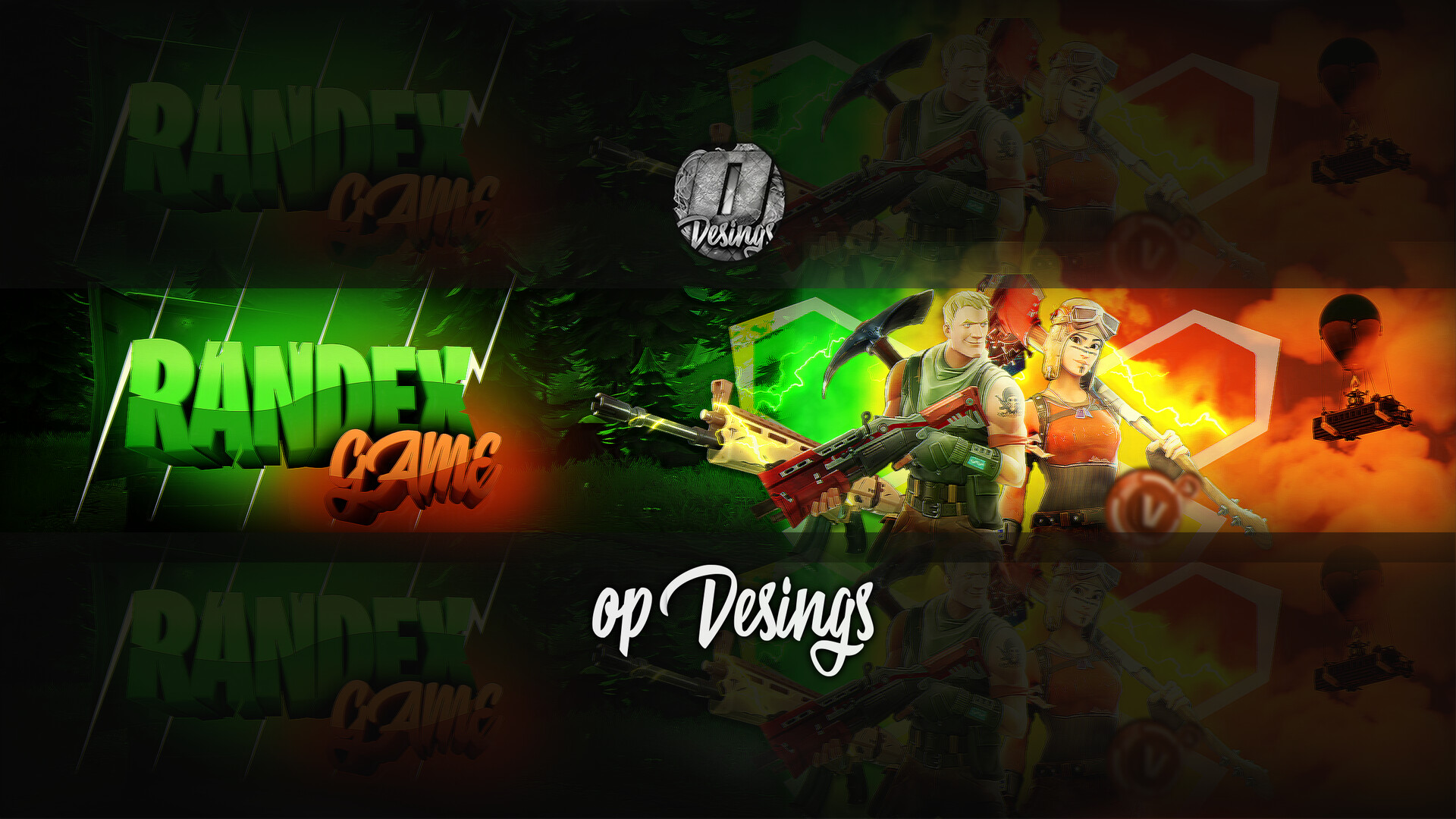 ArtStation - Banner and Logo for RandexGame