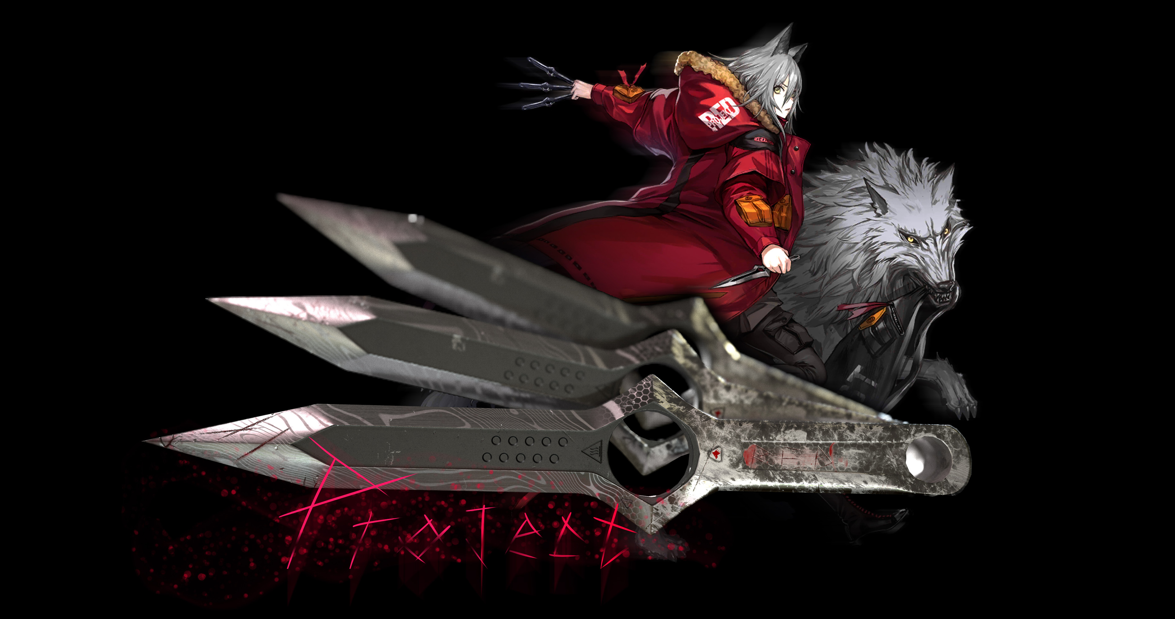 Raiden Gu - Project red's knives——Arknights Fan Work