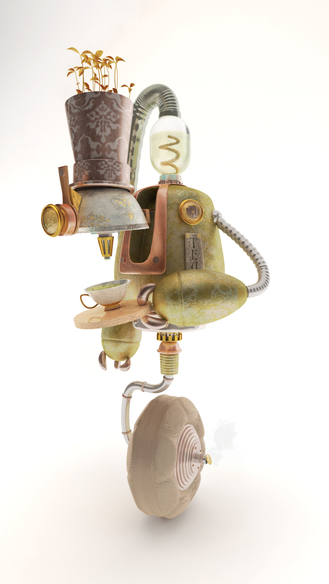 ArtStation - Robot "Tea"
