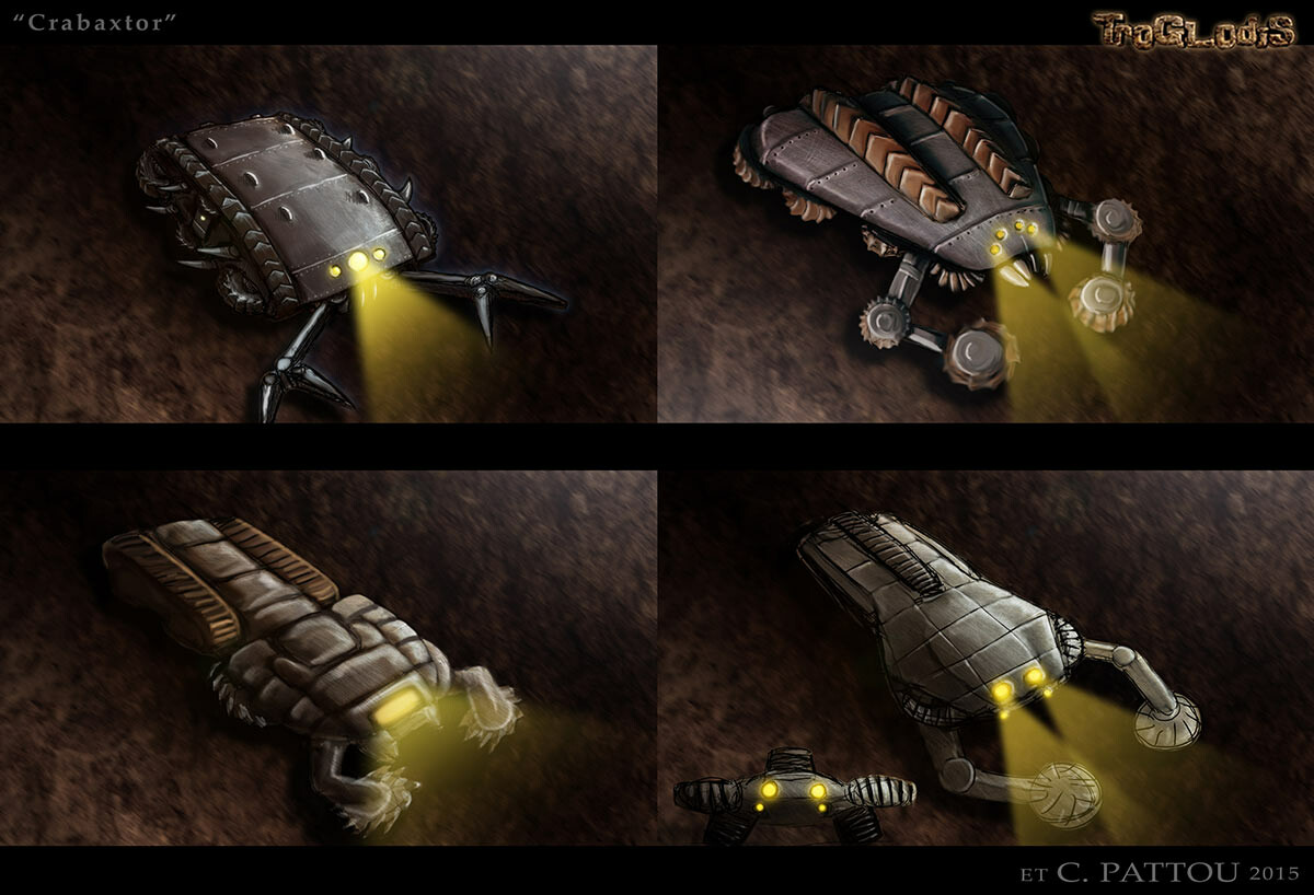 christophe pattou - Mechanical mole