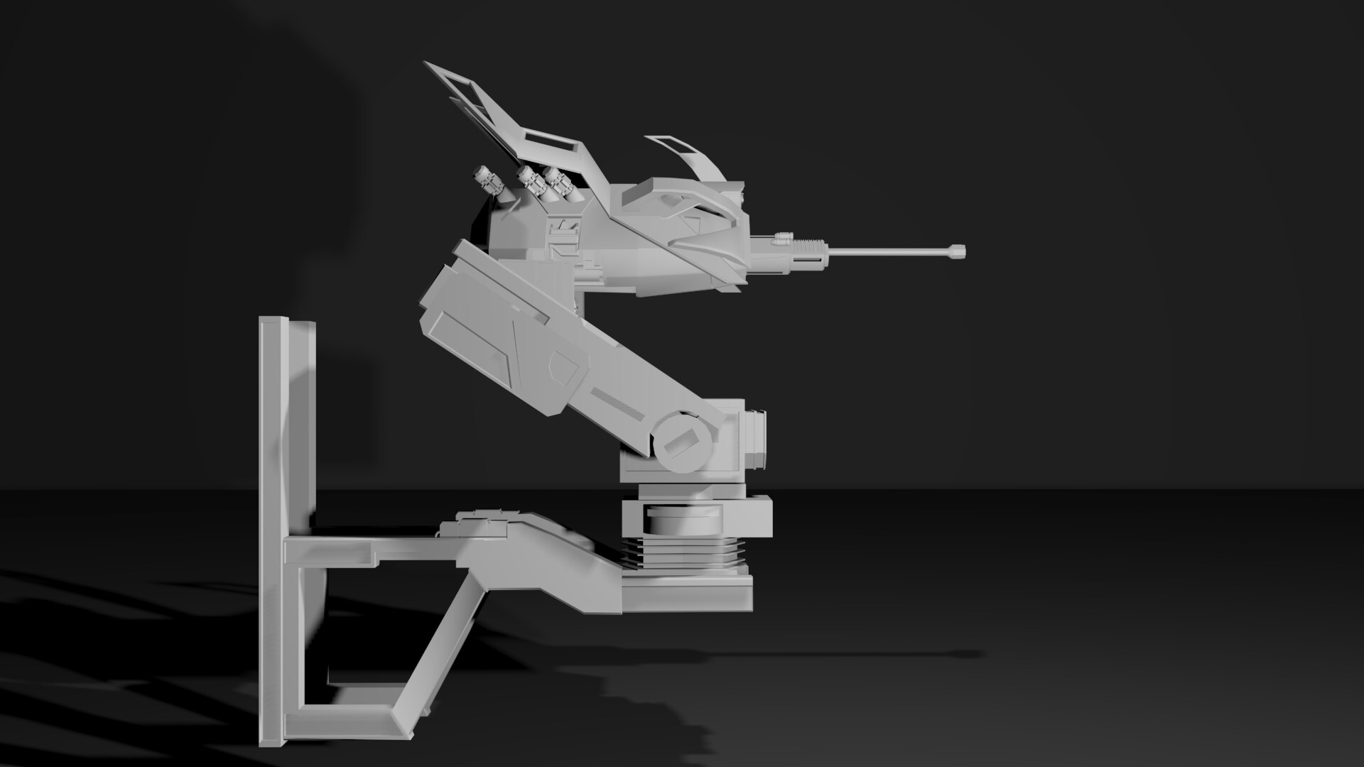 Conor Springthorpe - Wall-mounted - Quick action turret AKA QAT-Turret