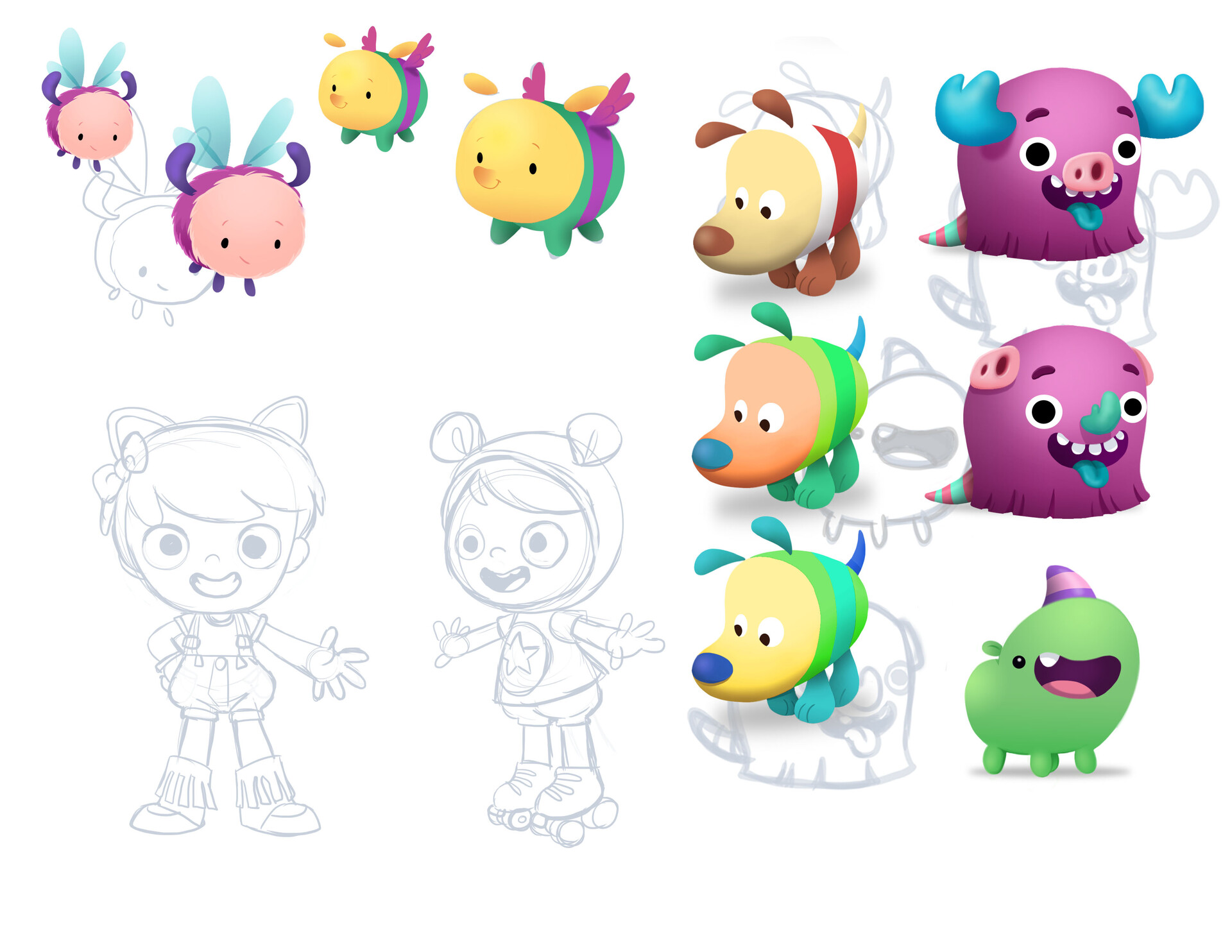 Melissa Ballesteros - charly m character desing