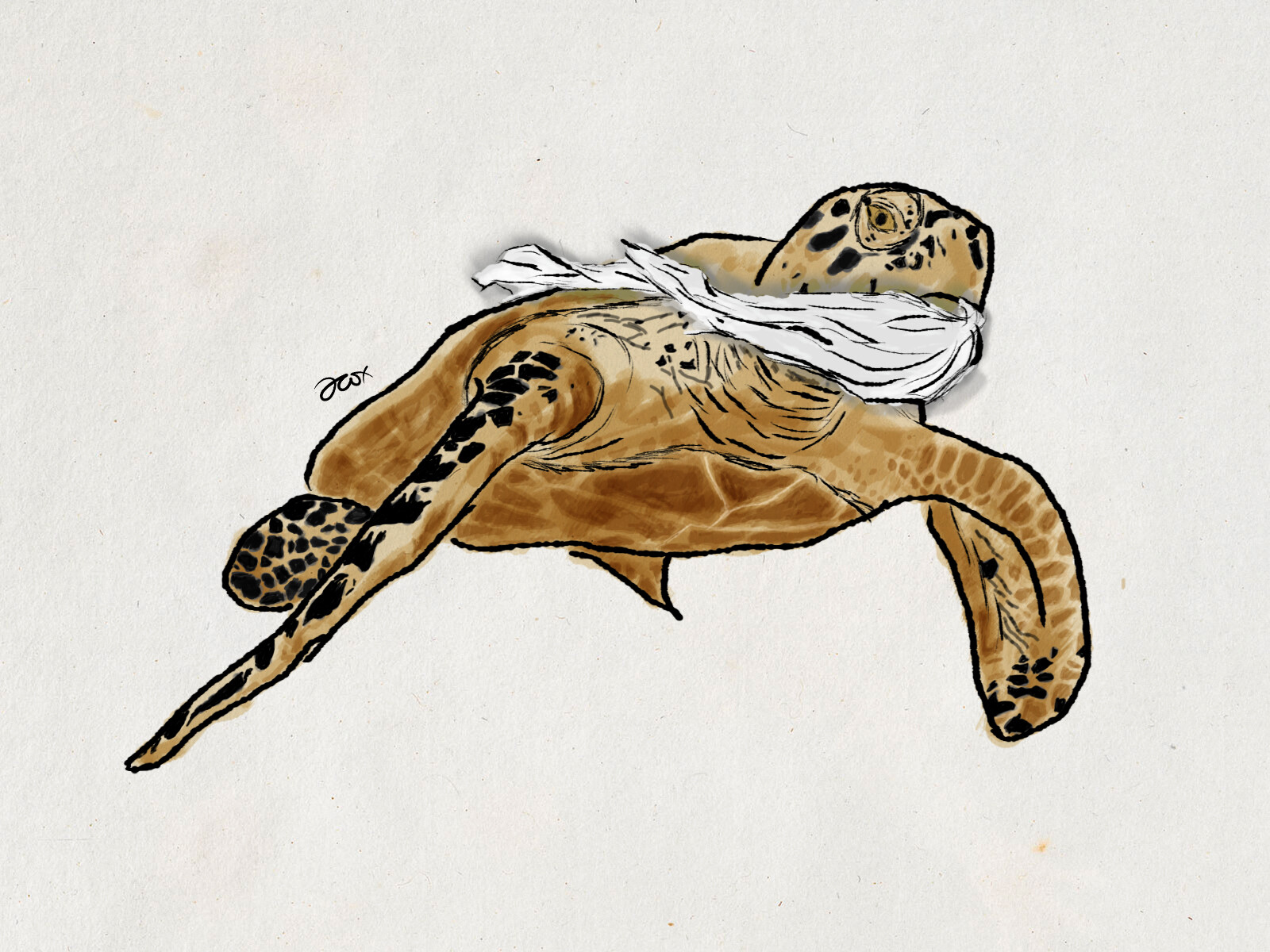 ArtStation - Turte and the Plastic