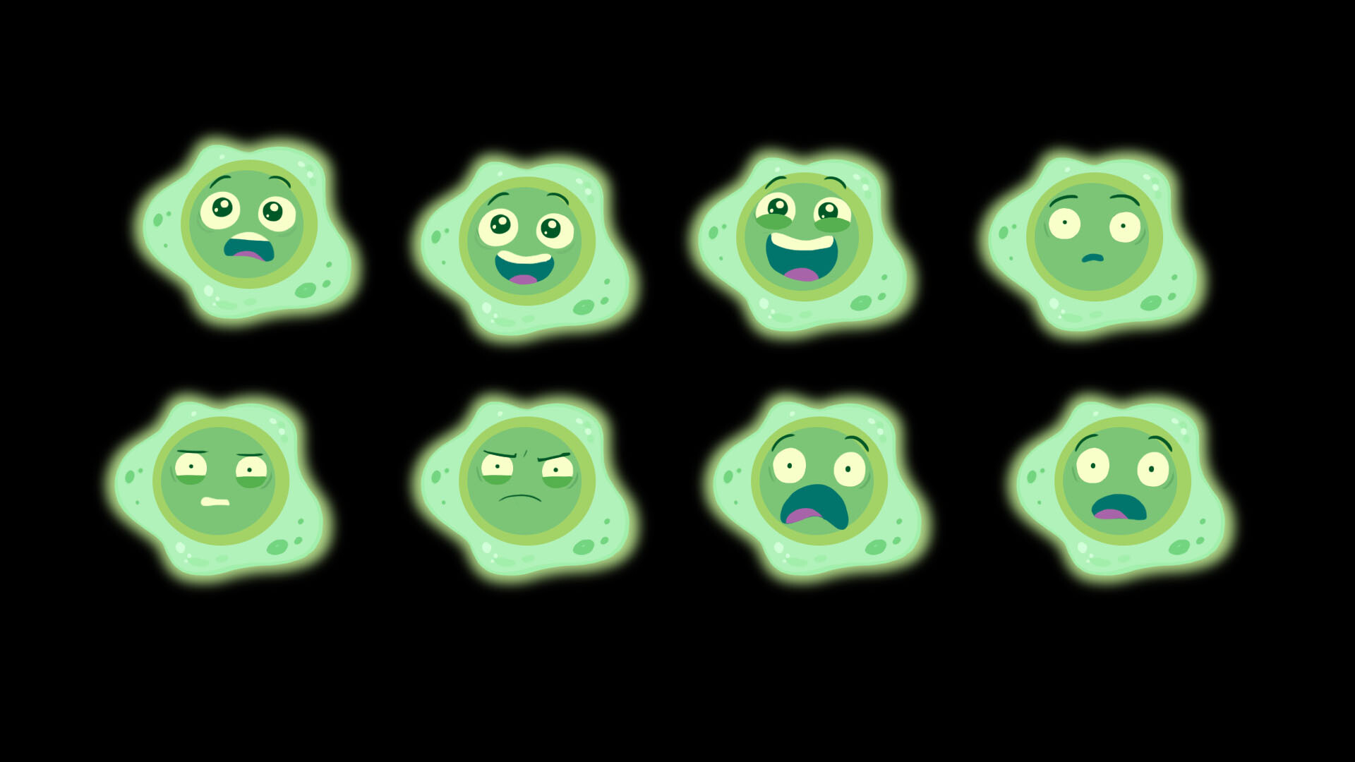 ArtStation - particle seed characters design