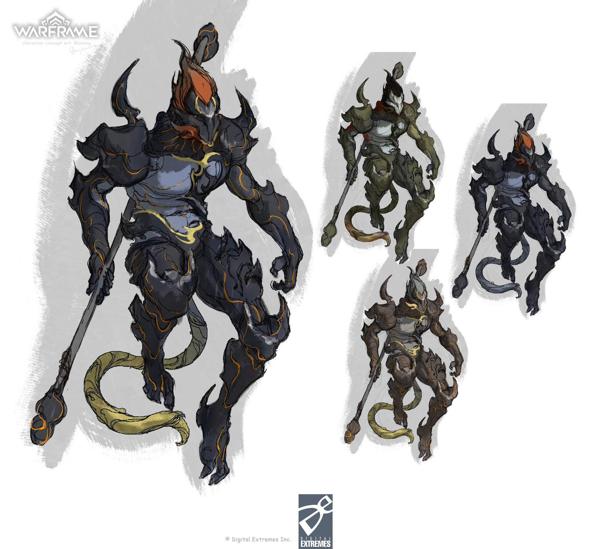 Dejan Ostojic - Warframe - Wukong