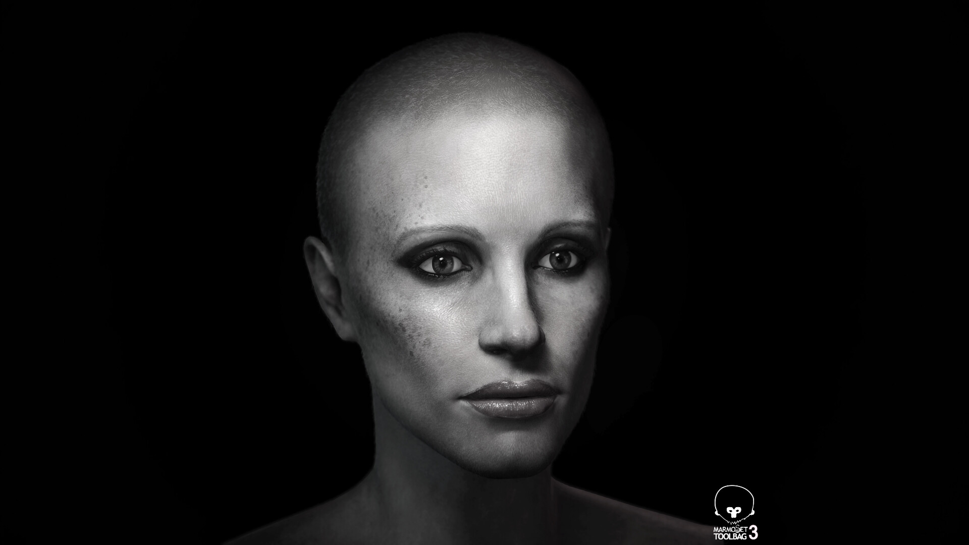 ArtStation - Peach Fuzz In Houdini For Digital Portrait