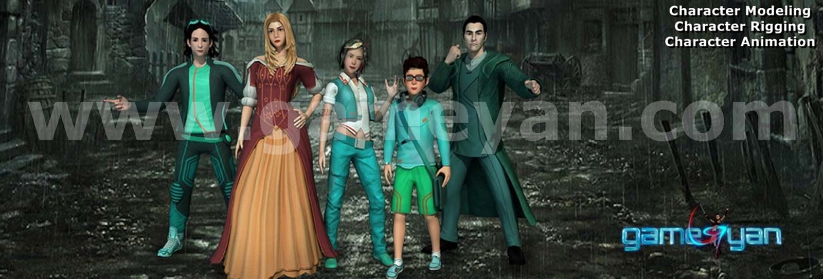 Gameyan Studio - 3D Art Outsourcing & Animation Game outsourcing at 3D ...