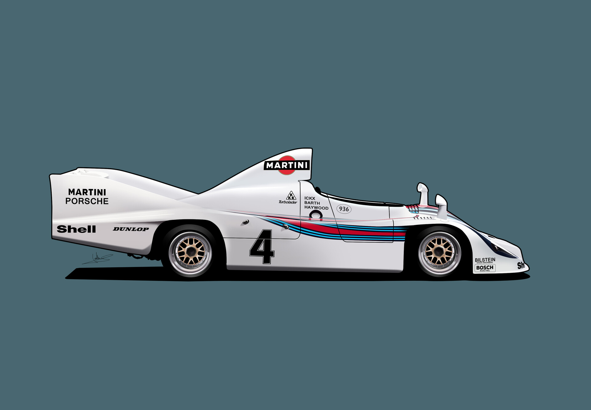 ArtStation - Porsche 936 Spyder