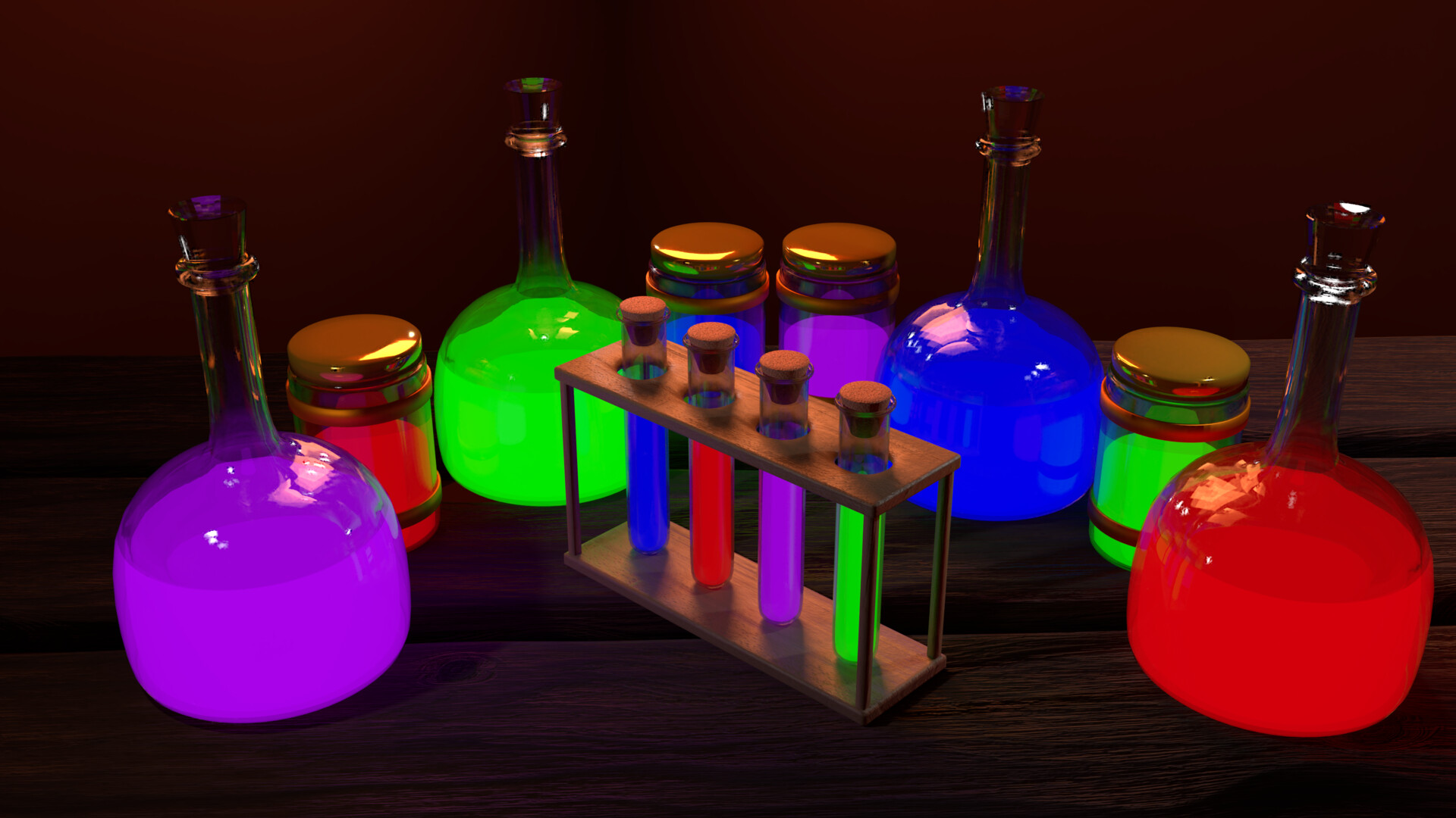 ArtStation - potion set
