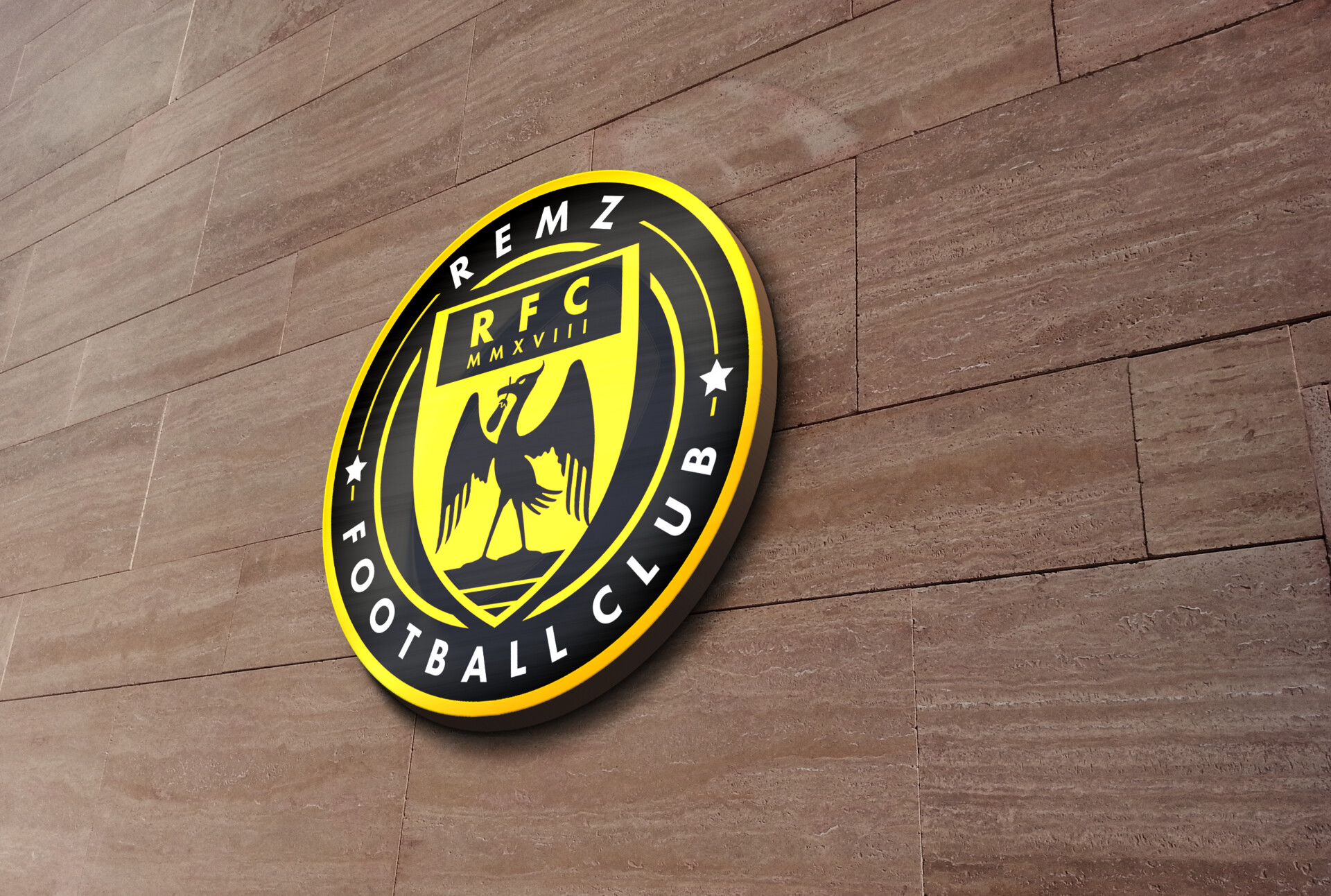 ArtStation - REMZ FC - Club Badge / Breakdown / Gold Variant