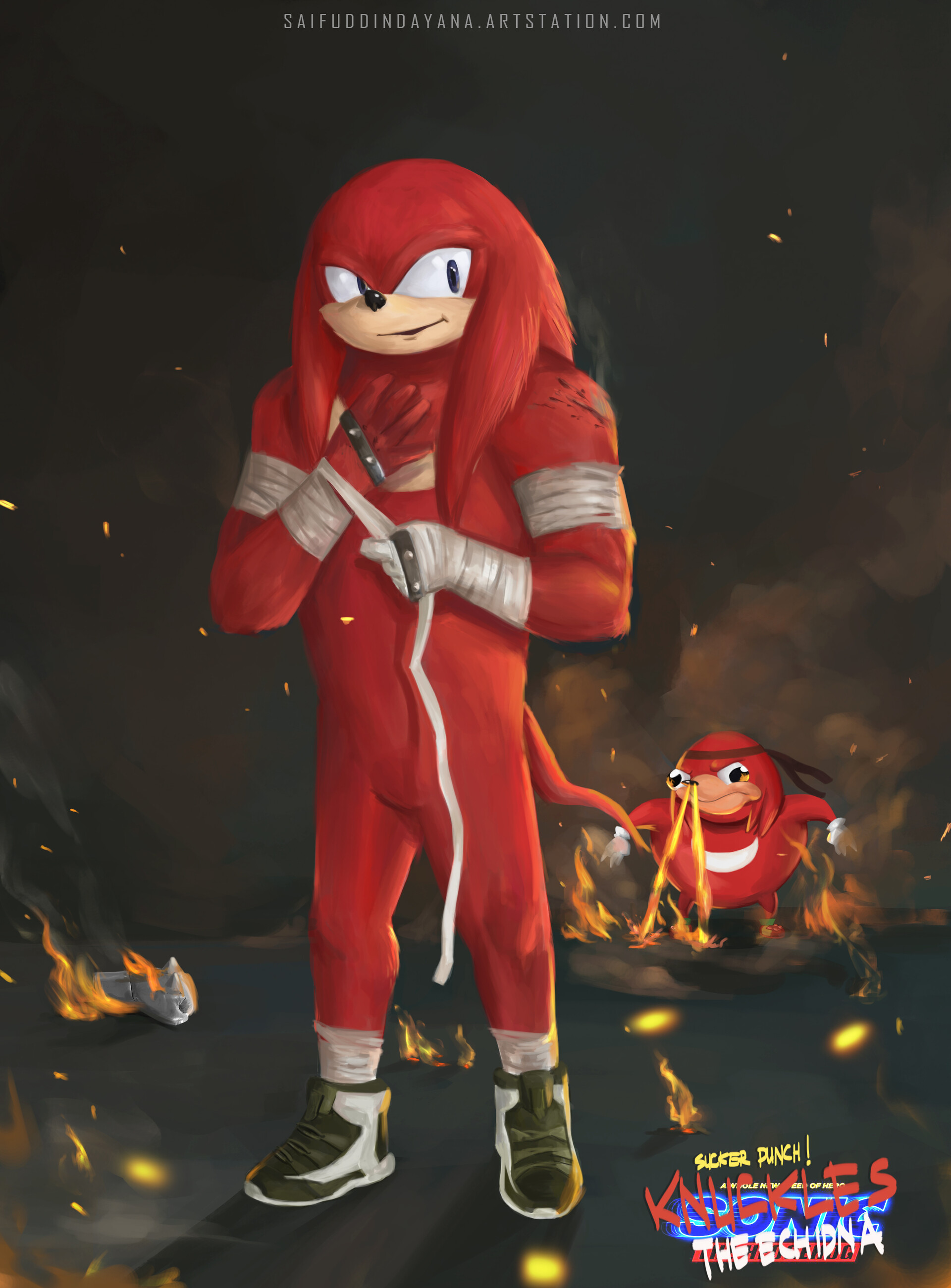 ArtStation - Knuckles And Tails