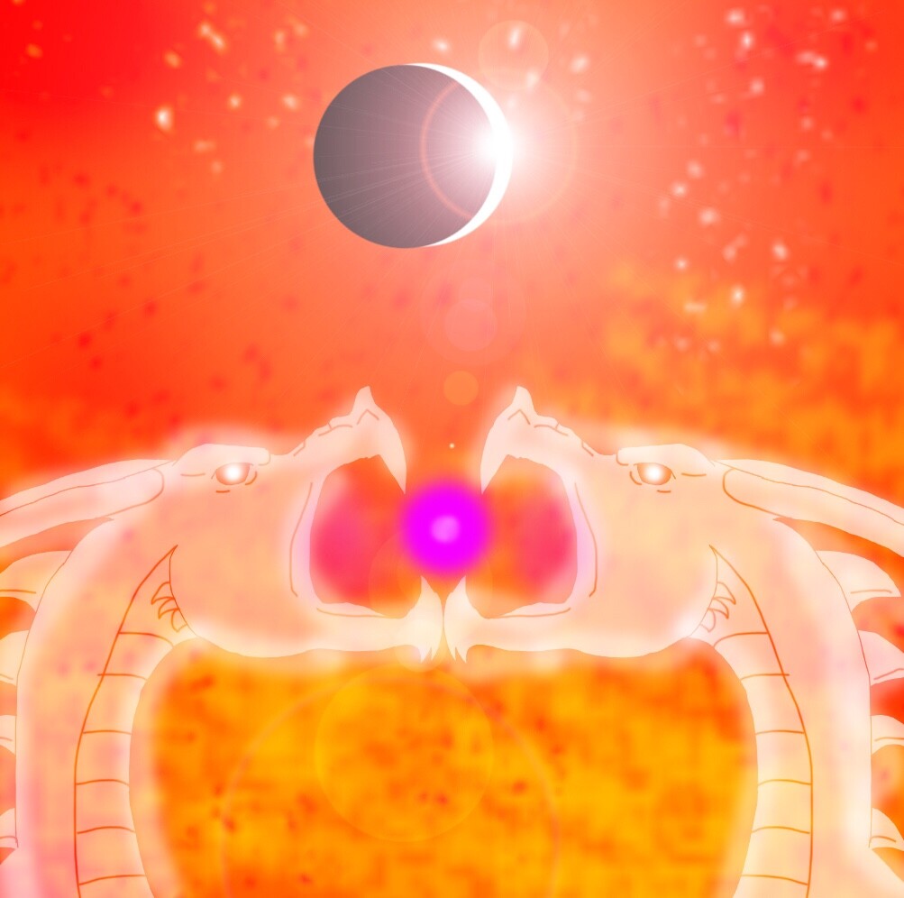 ArtStation - Dragon eclipse