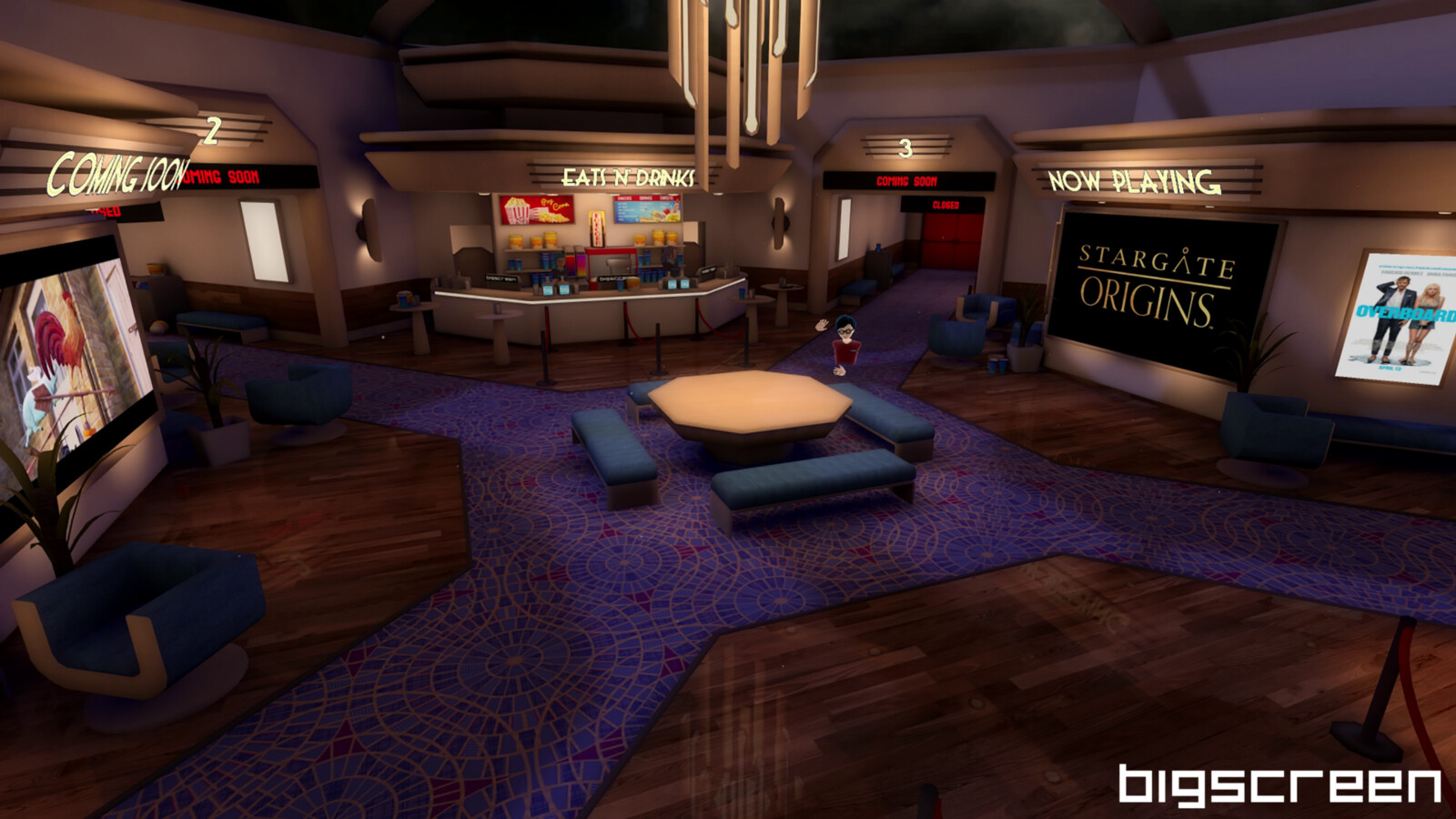 ArtStation - BigscreenVR Lobby v1