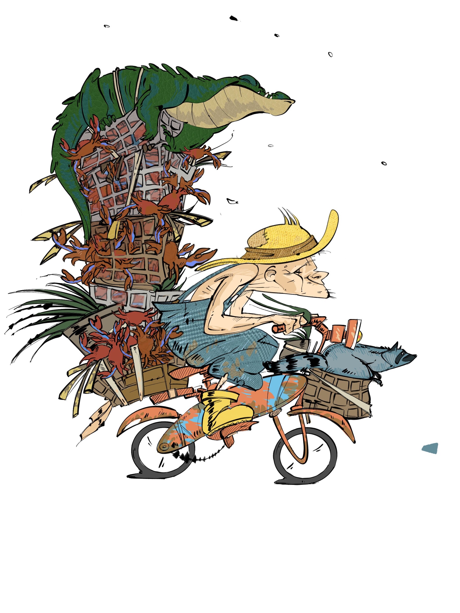 S. Alcide - Cajun man down the bayou