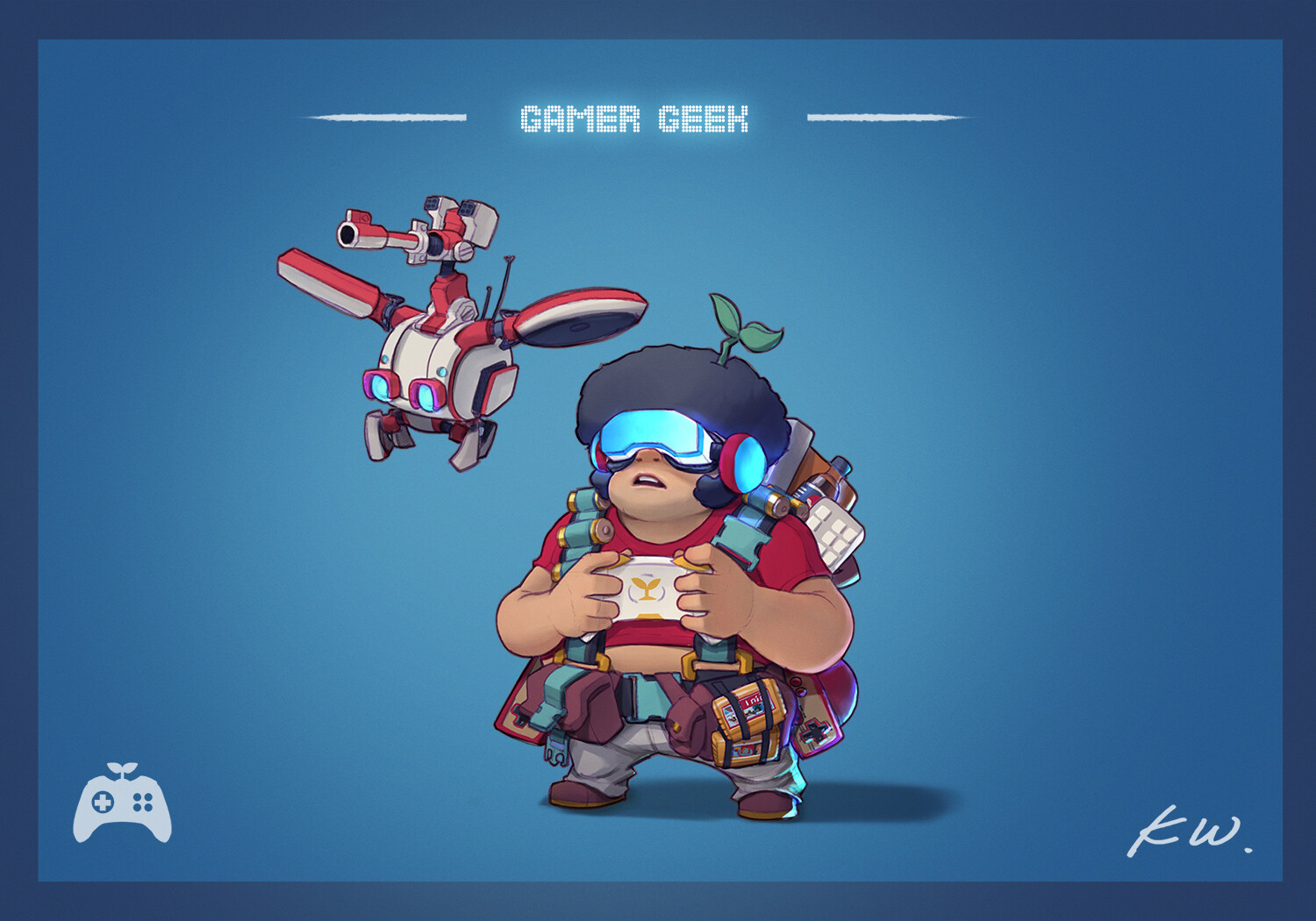 ArtStation - Gamer Geek
