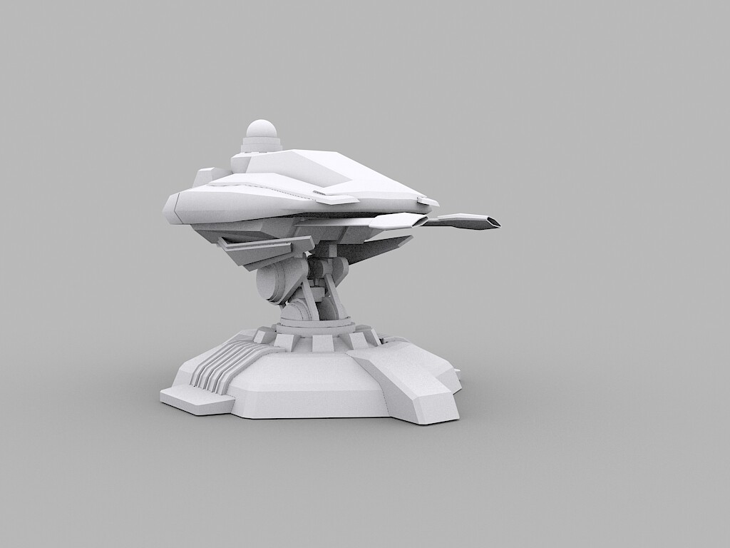 ArtStation - TURRET-3D MODELLING