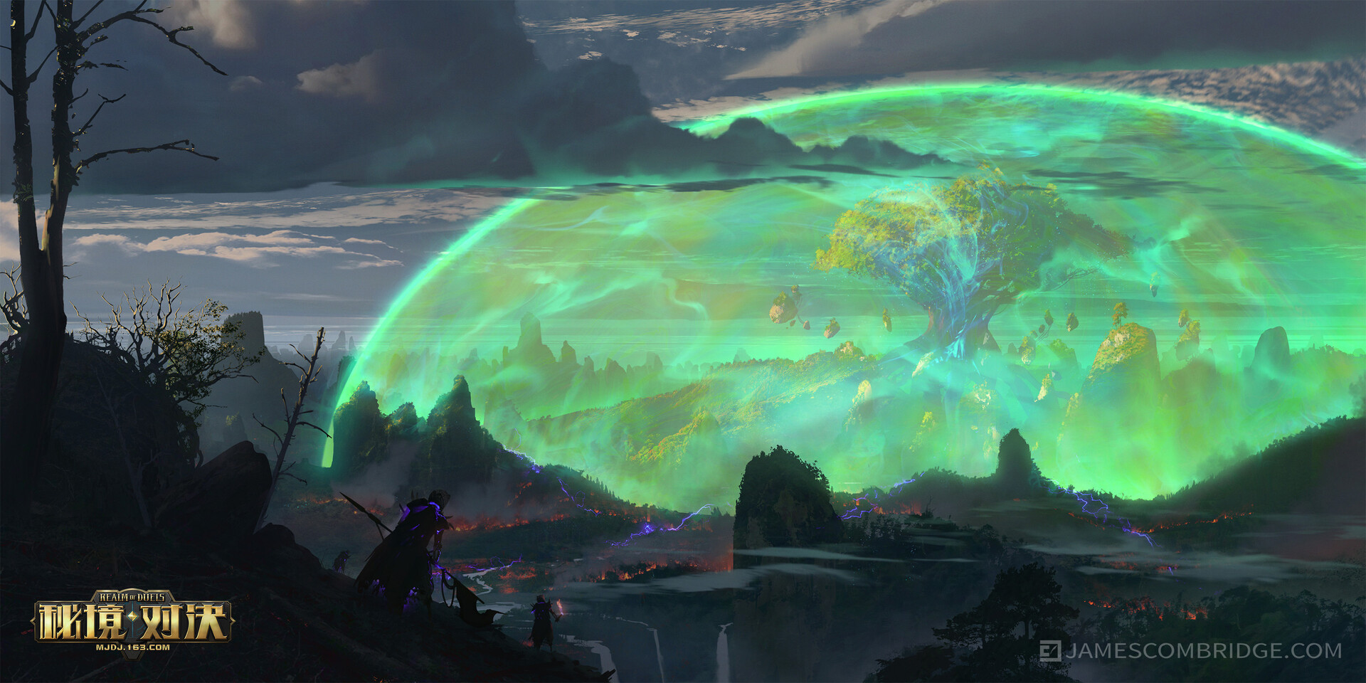 ArtStation - Wind whisper forest