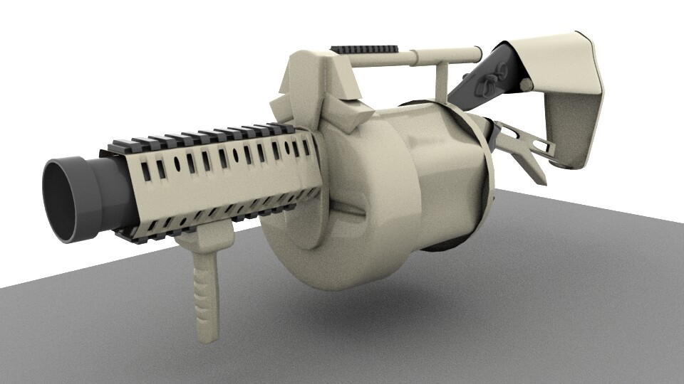 ArtStation - Grenade Launcher