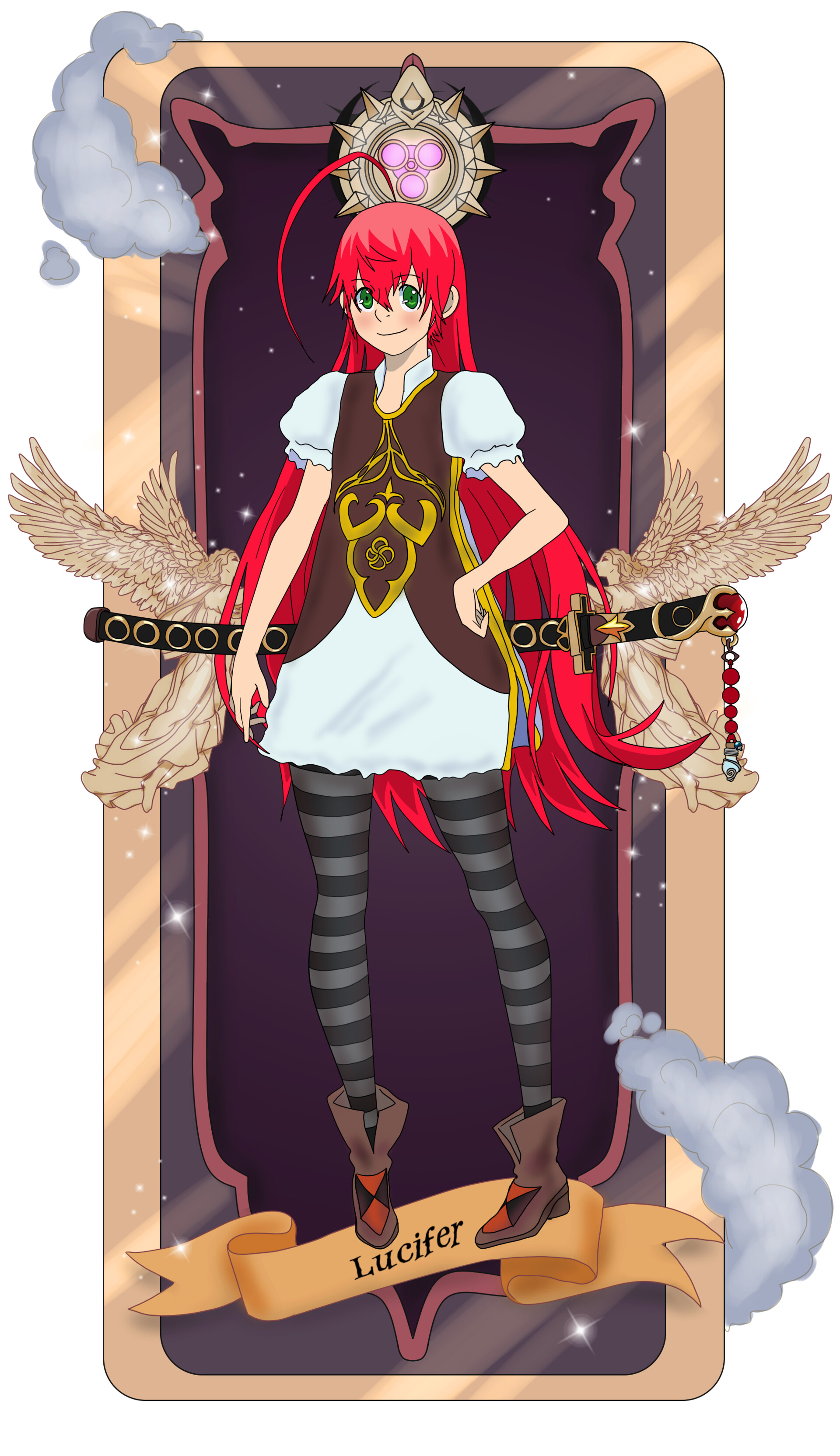 ArtStation - "Heartbound Paradox" card