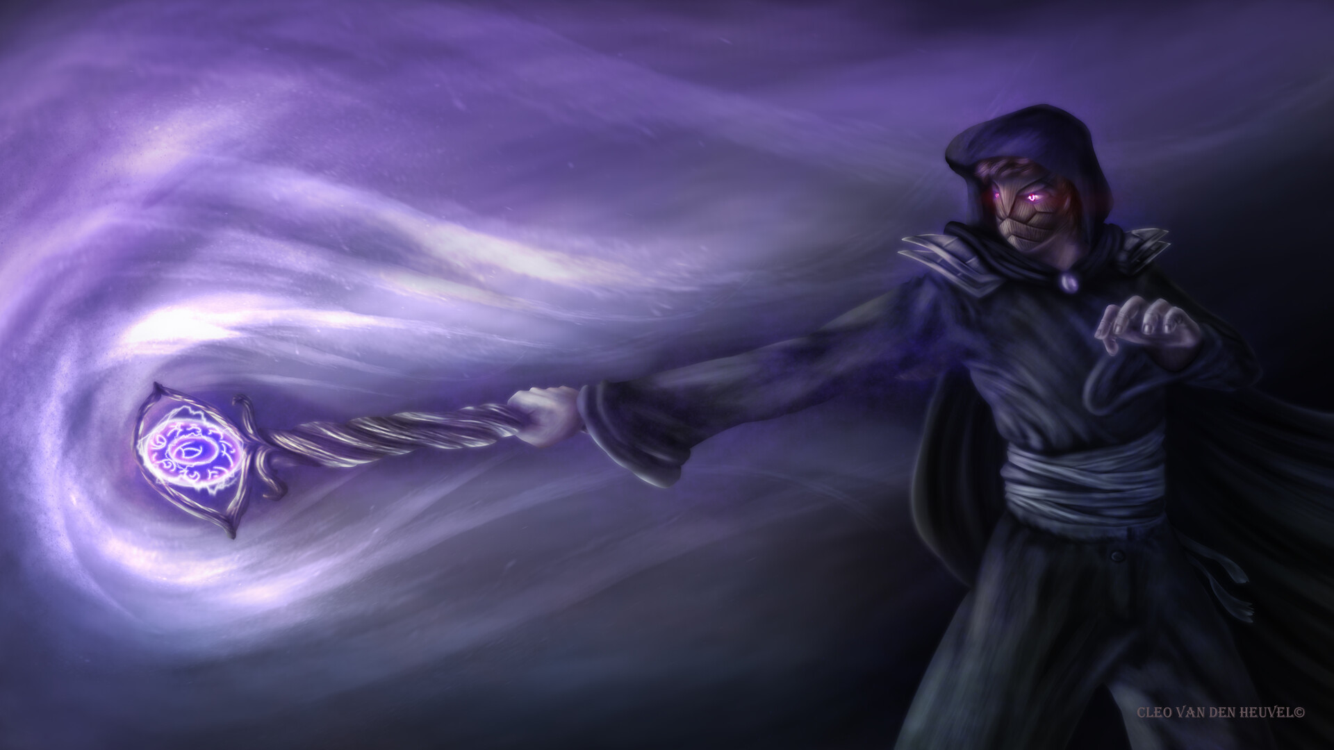 ArtStation - The masked wizard