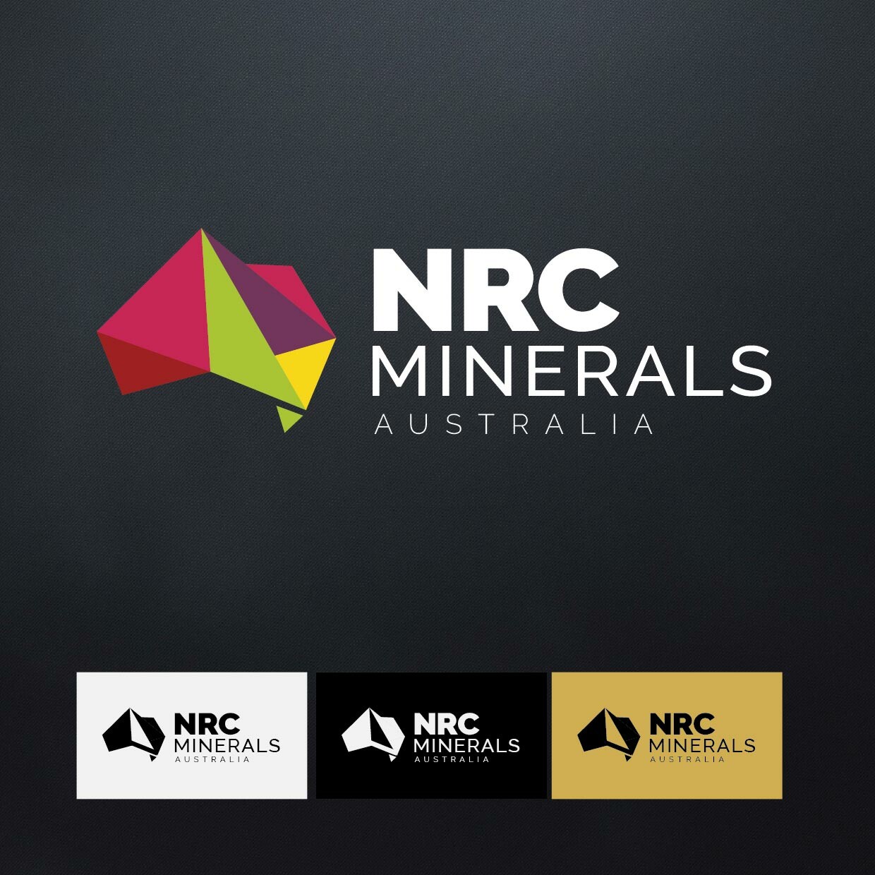 ArtStation - Logo proposal for NRC Minerals from Australia