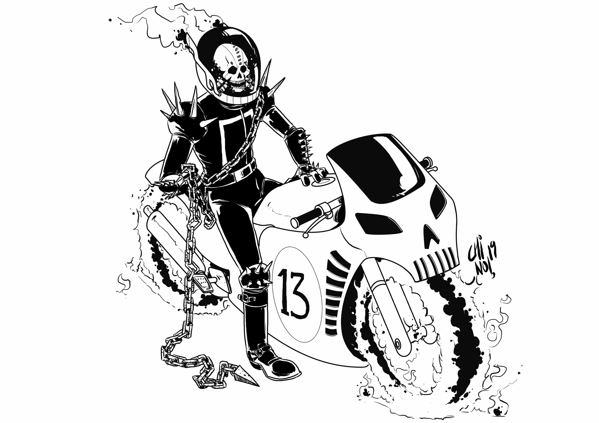 ArtStation - Ghost Rider