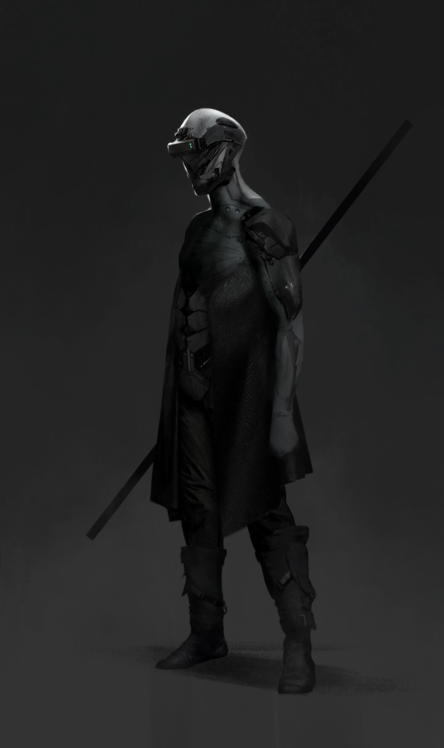 ArtStation - Cyber warrior2