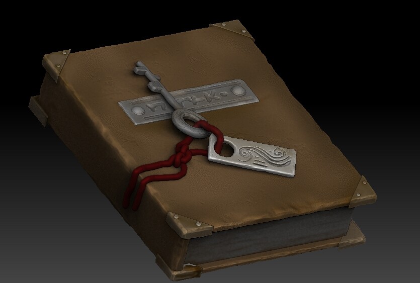 ArtStation - Book and Key