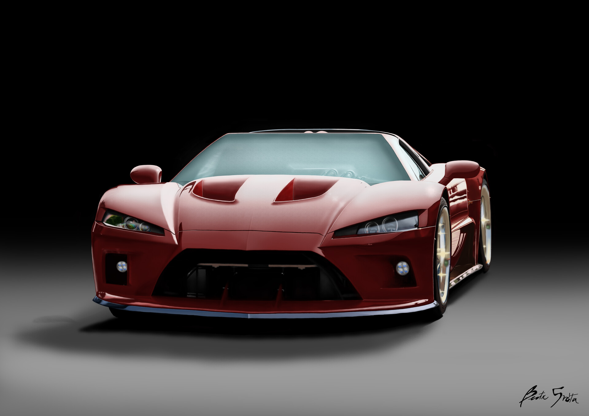 ArtStation - Red Falcon