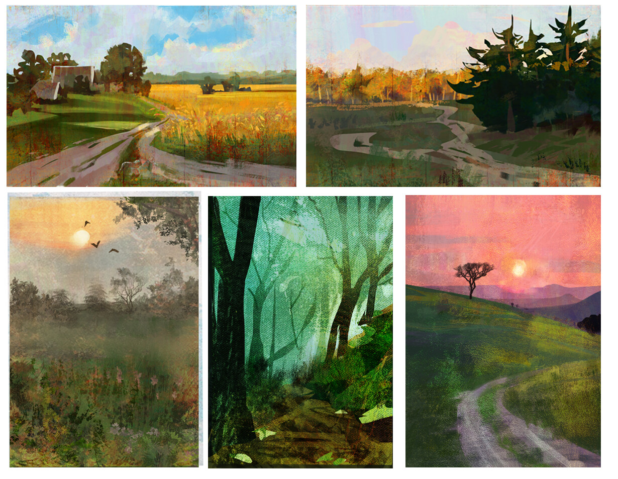 ArtStation - nature study