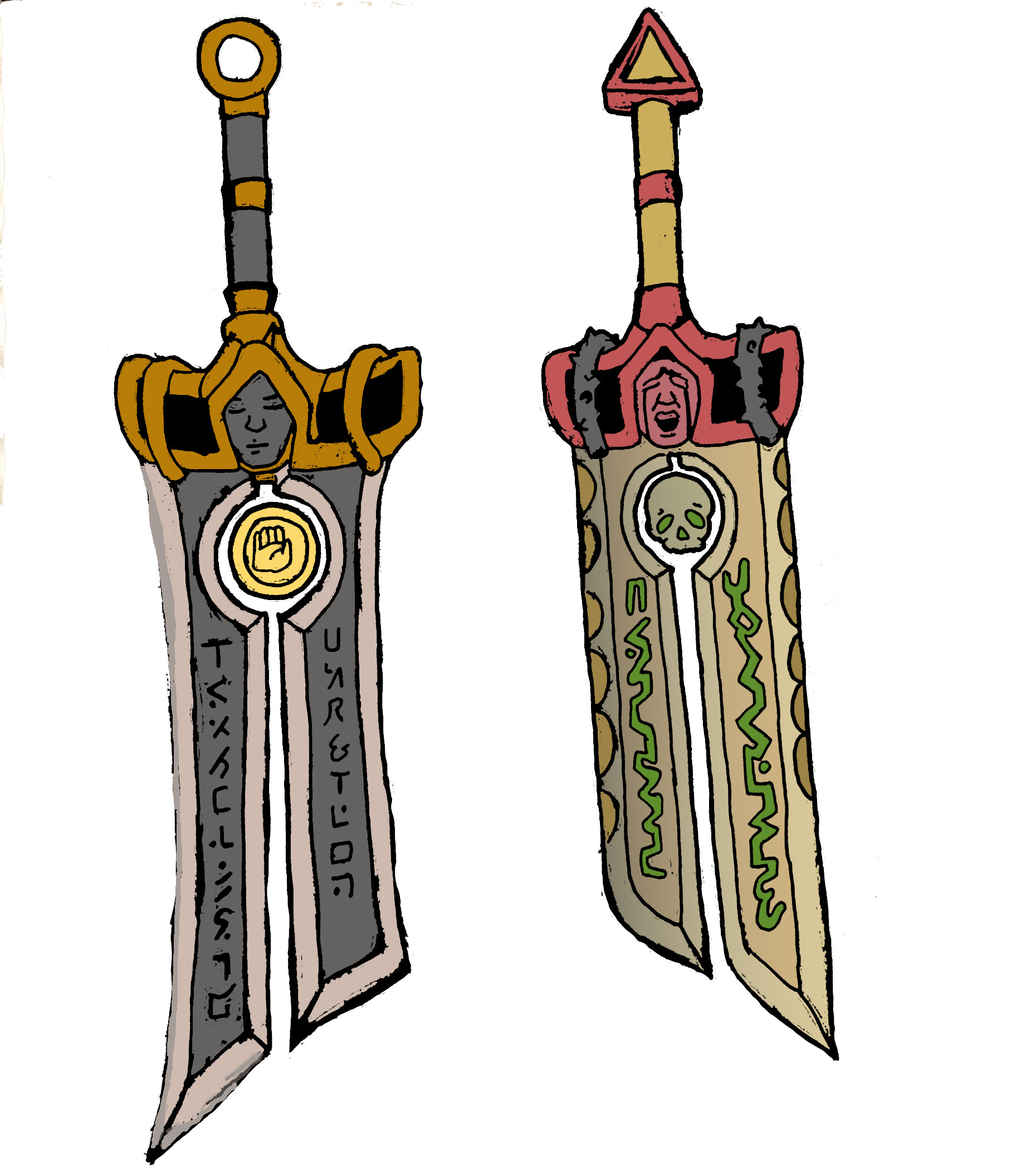 ArtStation - Perfectia's Swords