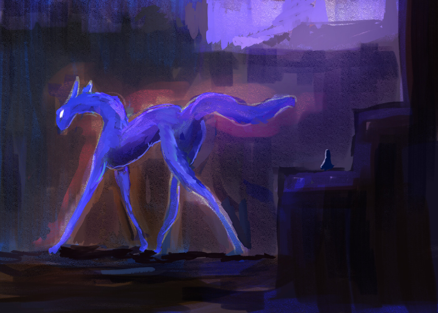 ArtStation - Monster in the mist 2