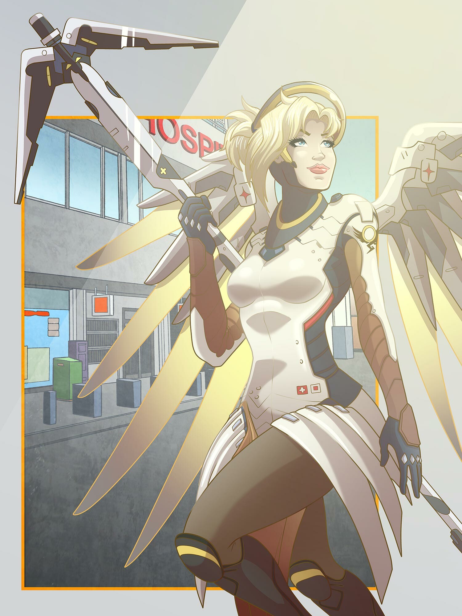 ArtStation - Mercy from Overwatch
