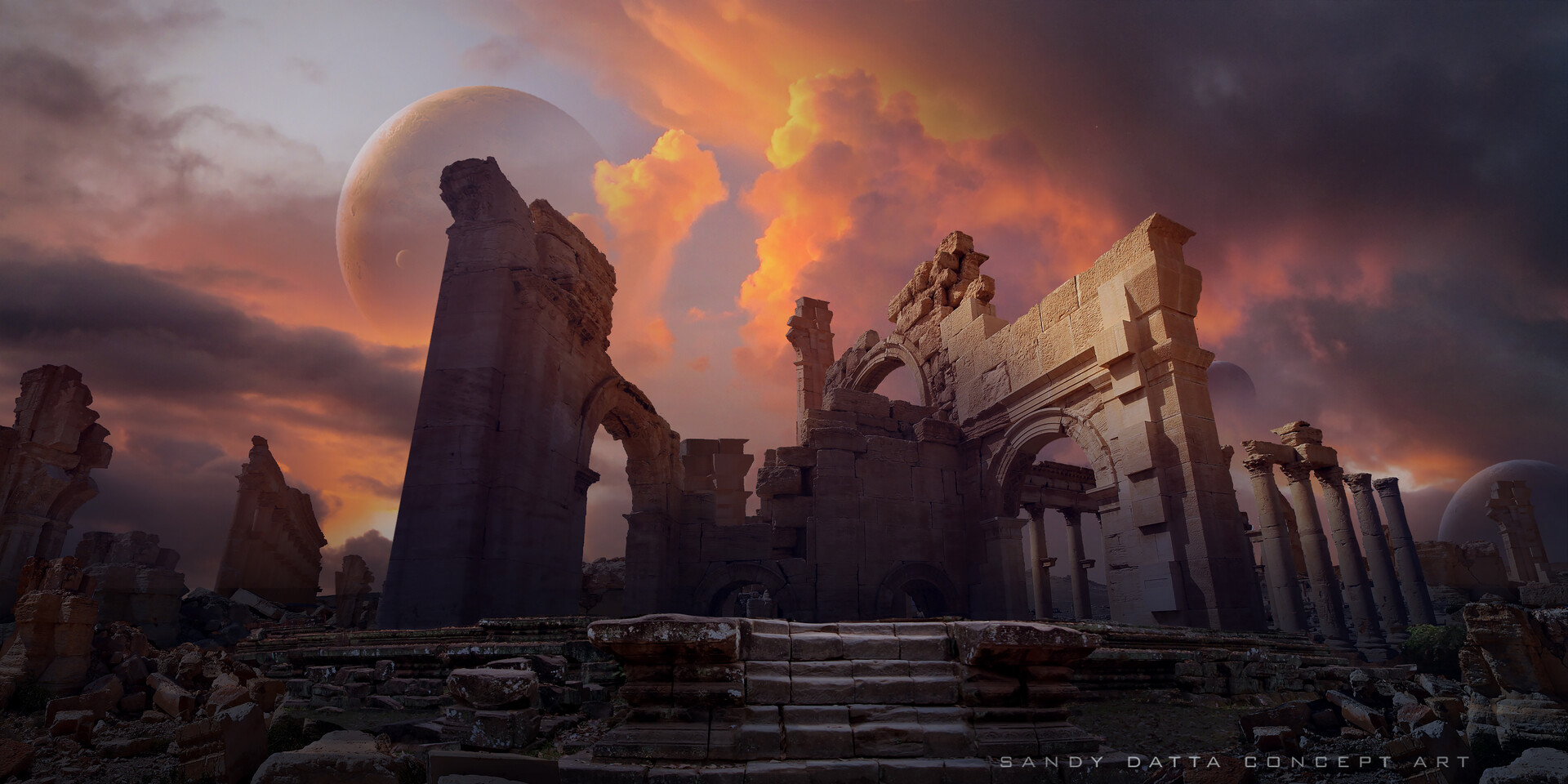 ArtStation - the ruins