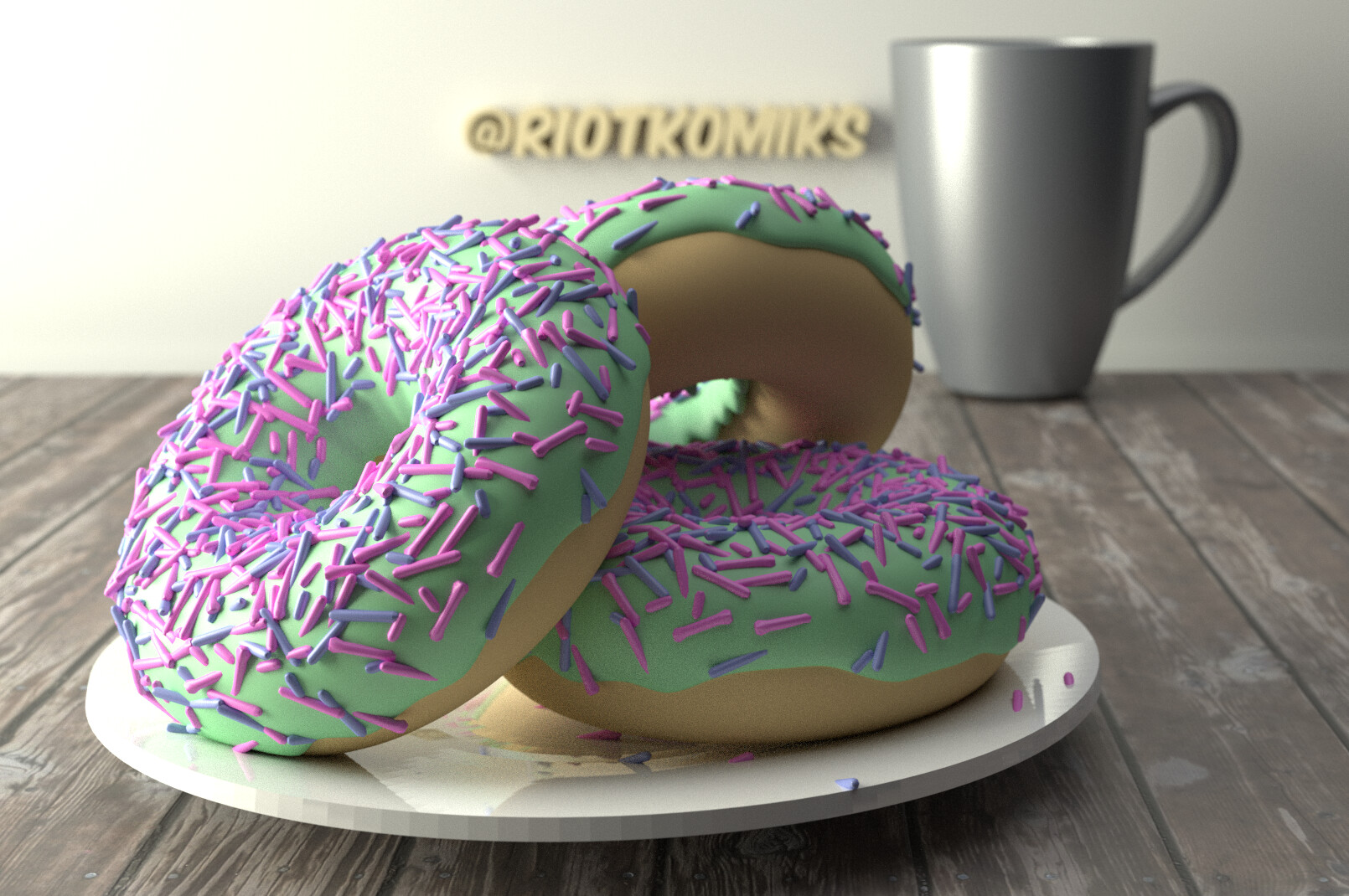ArtStation - 3Doughnuts