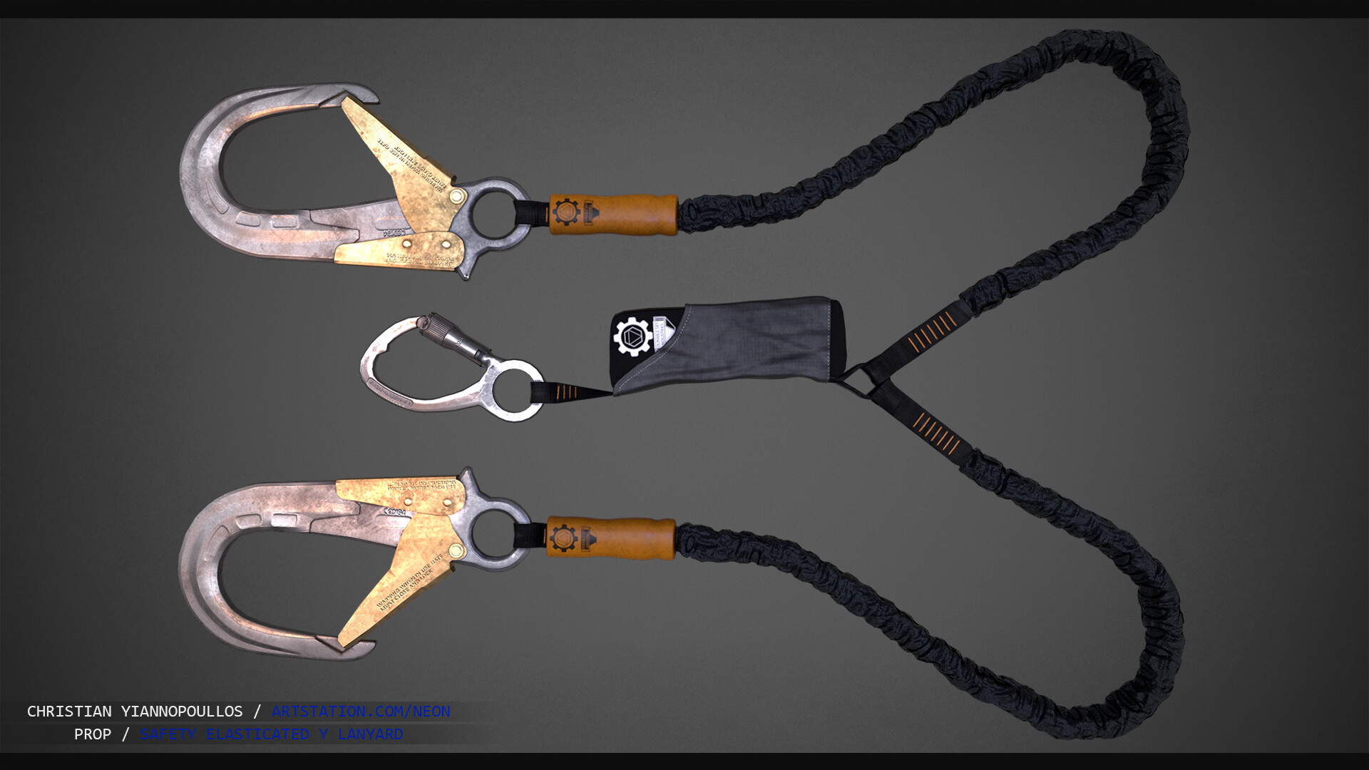Christian Yiannopoullos - Safety Elasticated Y Lanyard