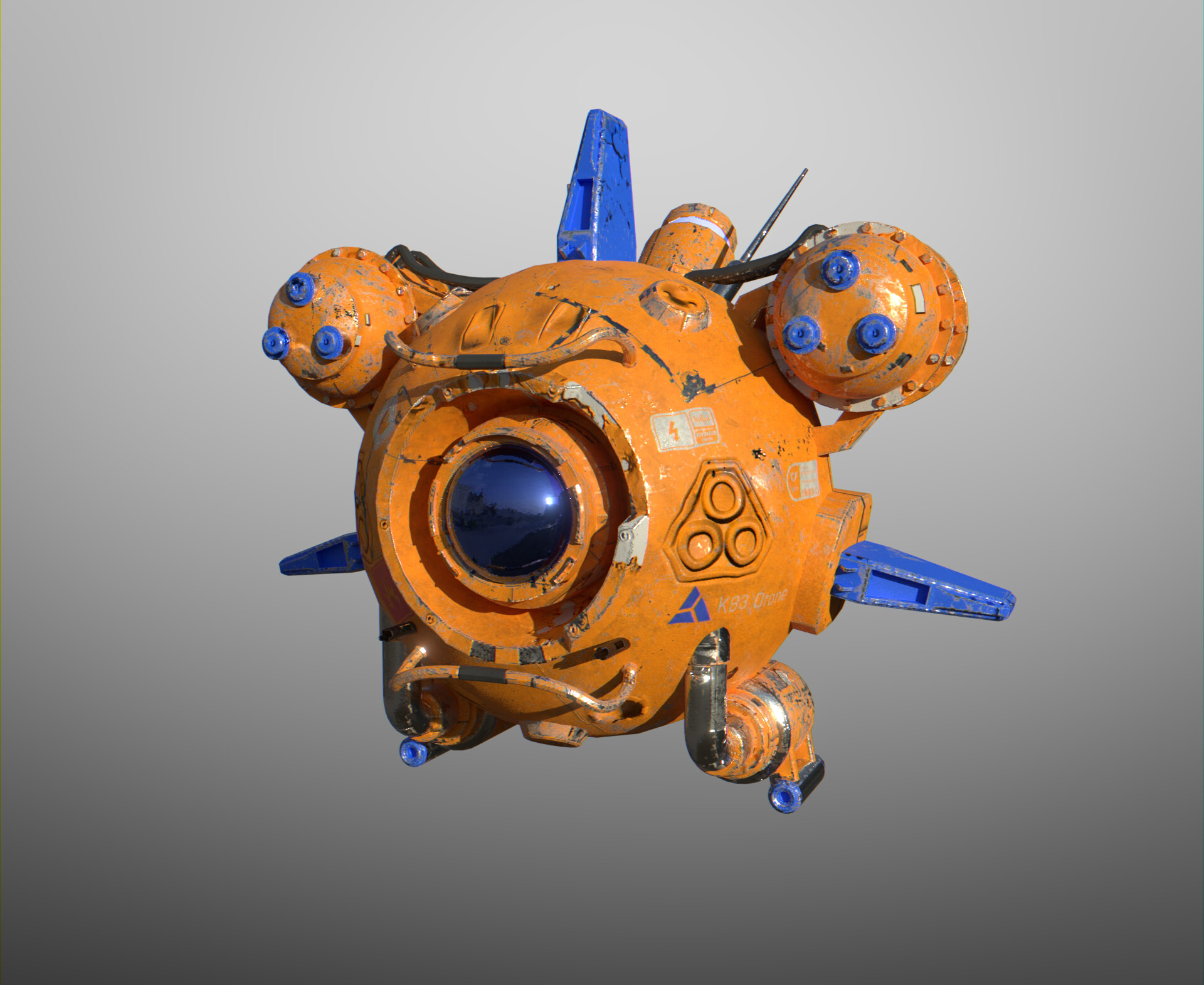 ArtStation - K83 Drone