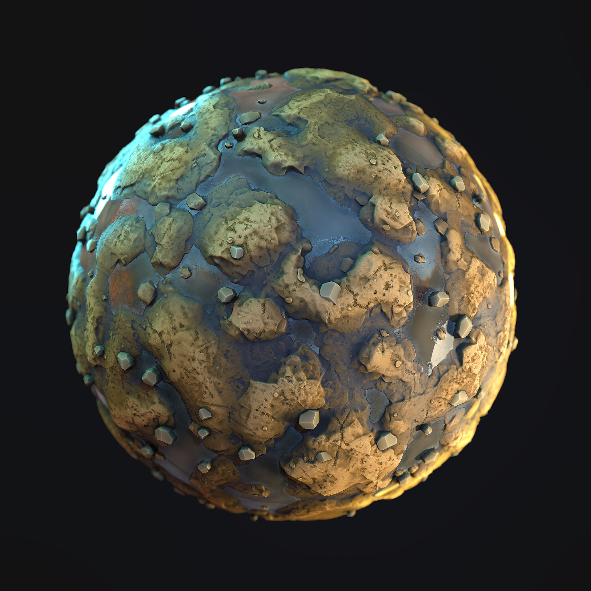 ArtStation - Stylized mud