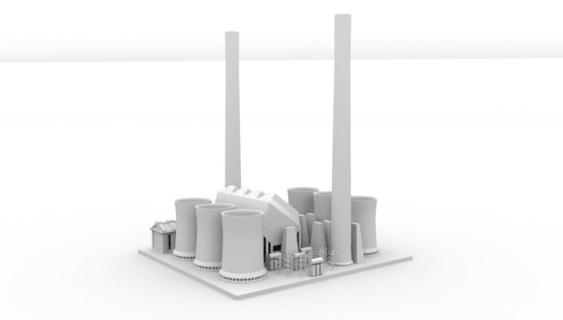 ArtStation - Power Station - Game project