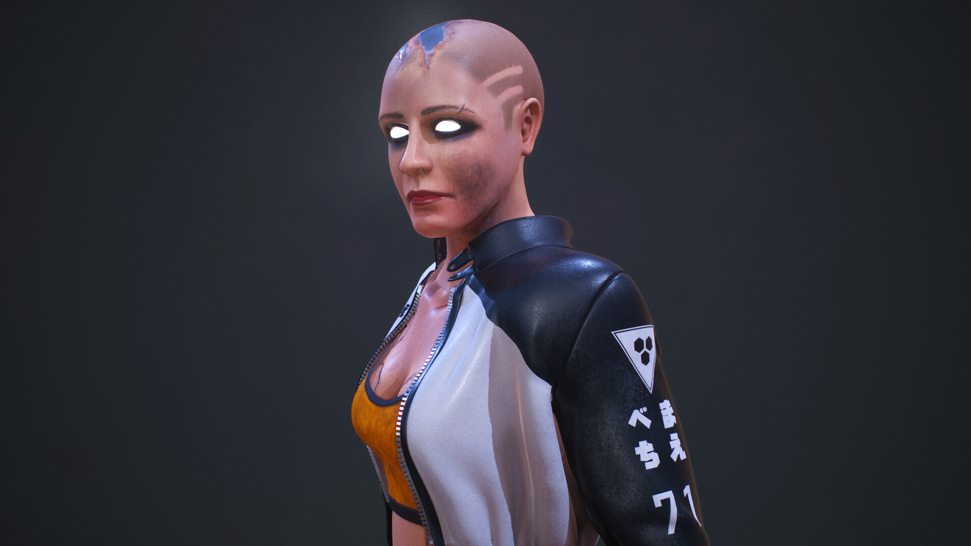 ArtStation - Cyberpunk Mechanic - Game Character