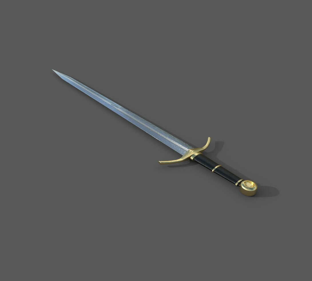 ArtStation - Medieval Sword
