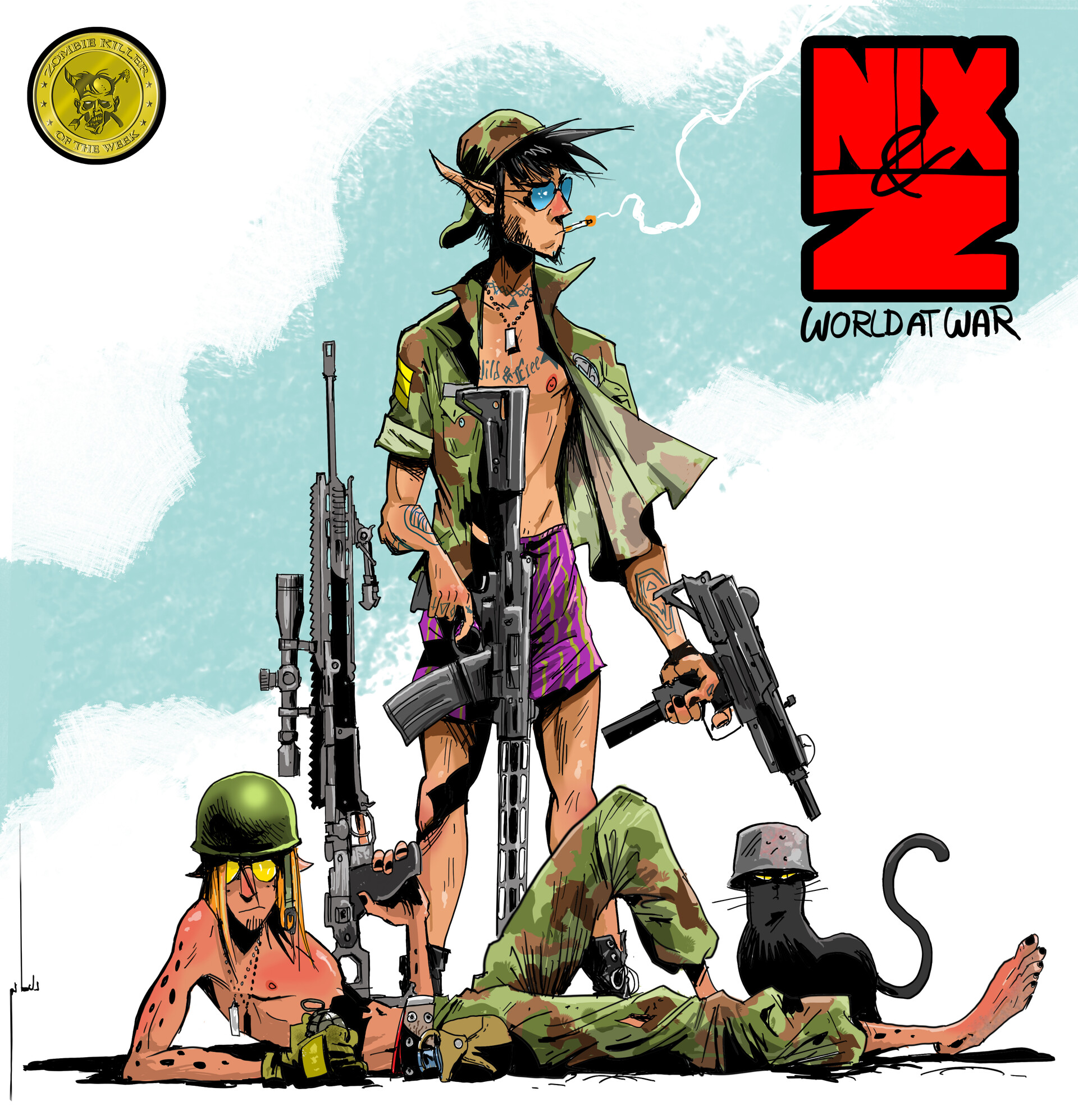 ArtStation - Z and Nix FanArt