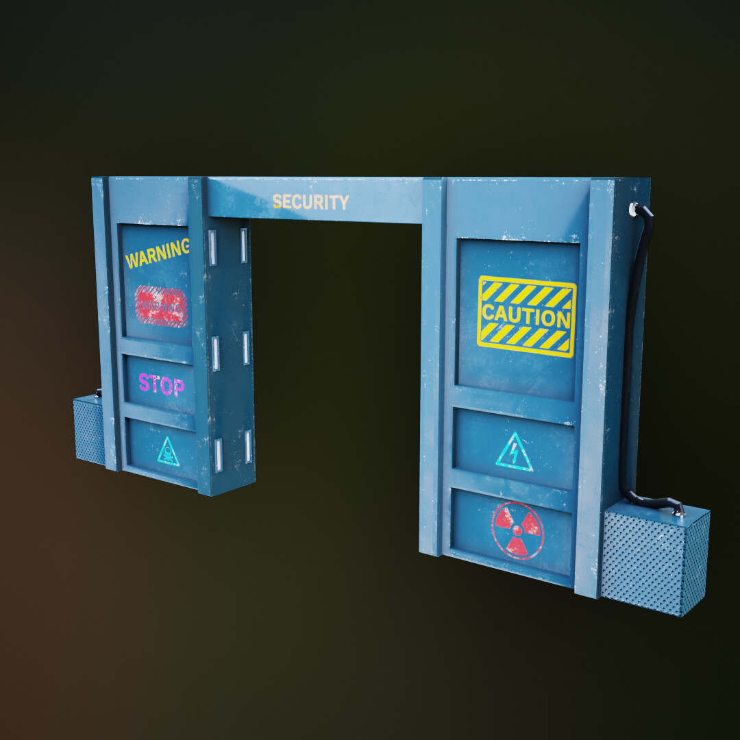 ArtStation - Door frame