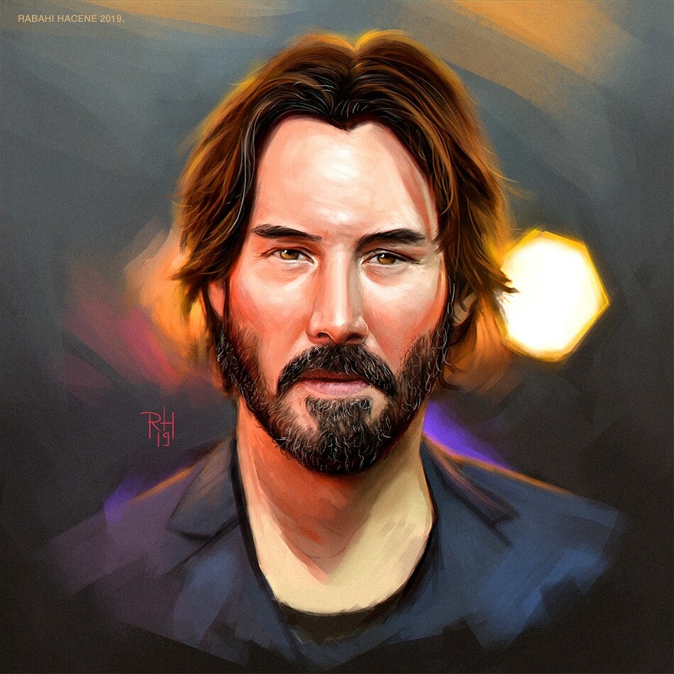 ArtStation - Keanu Reeves